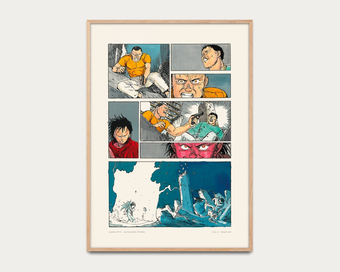 Poster Manga Akira (1982) - Vintage Poster, Poster, Original Poster ...