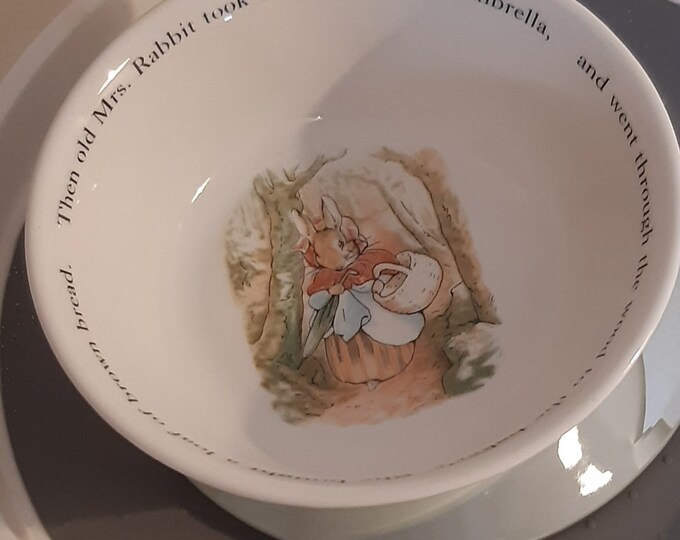 Wedgewood Peter Rabbit Bowl - Etsy