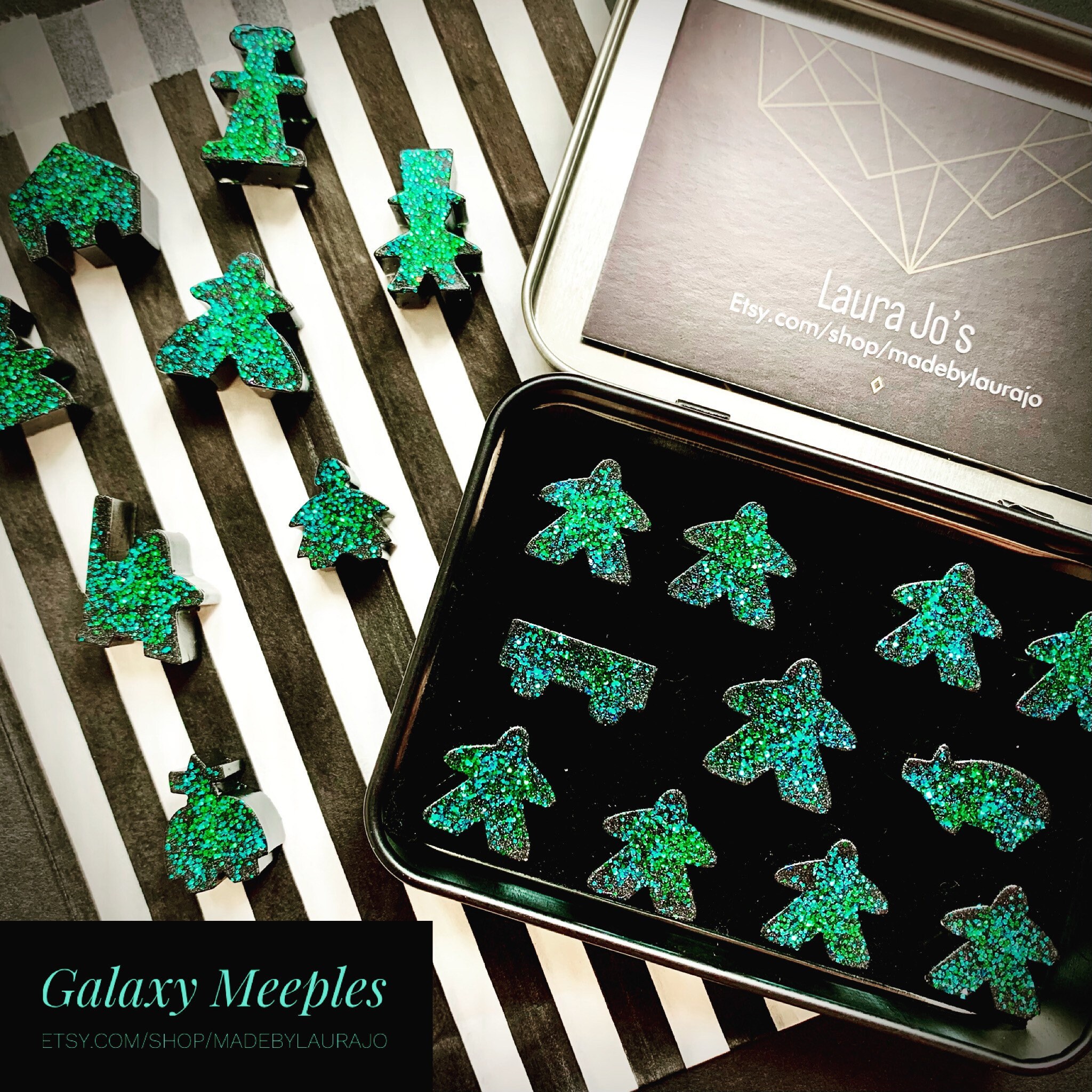 Meeples / Galaxy Meeple Gift Set / Meeples de colores - Etsy España