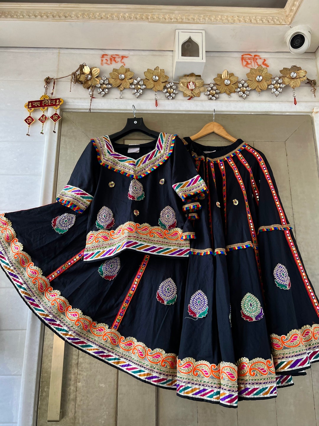 Tribal Dance Costume- Kalbelia Dance Clothing- Gypsy Dress - Medieval ...