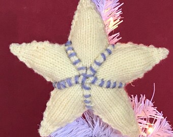 Knitted Star Pattern - Etsy