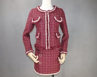 Chanel Style Suit - Etsy Australia