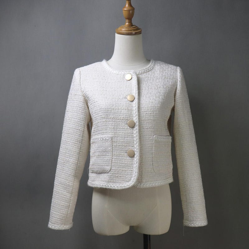 White Evening Jacket - Etsy