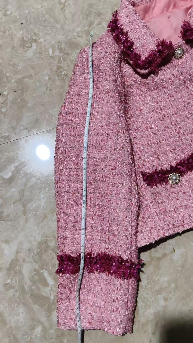 Custom Pink Tweed Wizard Professor Cosplay Suit | Magical School ...