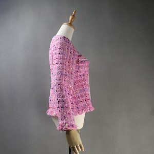Women's Tailor CUSTOM MADE Multi-colour Dots Pink Jacket - Etsy