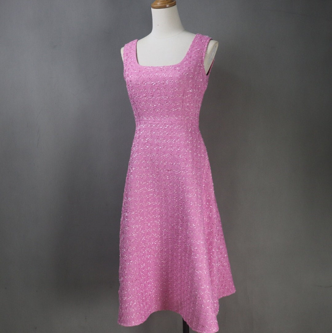 Hot Pink Fit & Flare Dress + Jacket Suit – Custom Made, Plus and Girls ...
