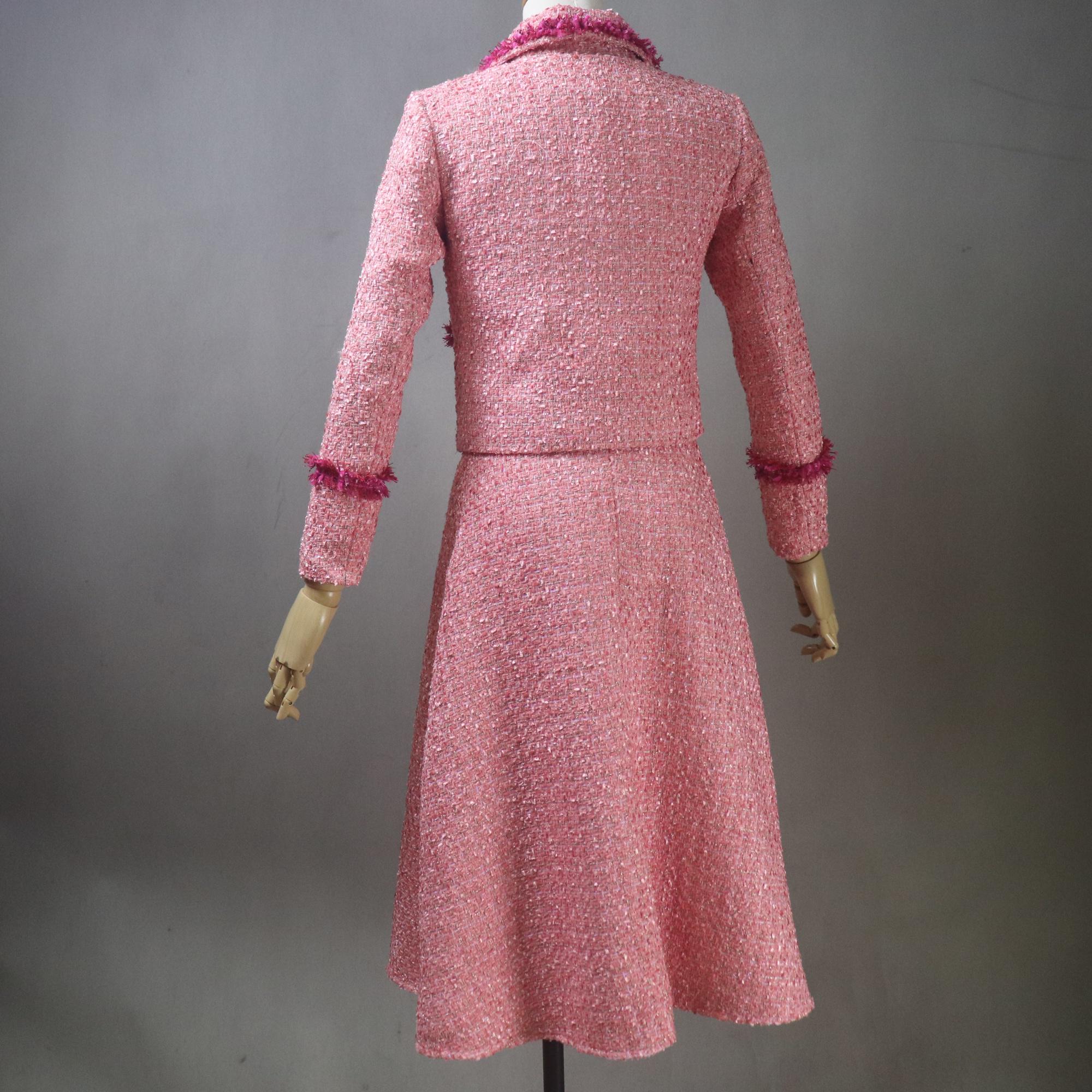 Custom Pink Tweed Wizard Professor Cosplay Suit | Magical School ...