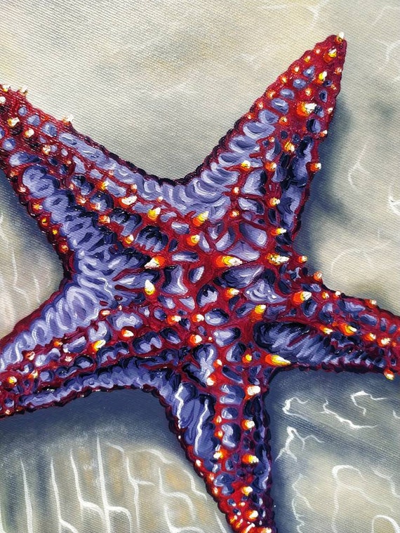 Starfish Oil Painting