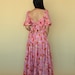 Bow-back Maxi Dress PDF Sewing Pattern | Summer Dress With Tie-back and ...