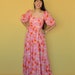 Bow-back Maxi Dress PDF Sewing Pattern | Summer Dress With Tie-back and ...