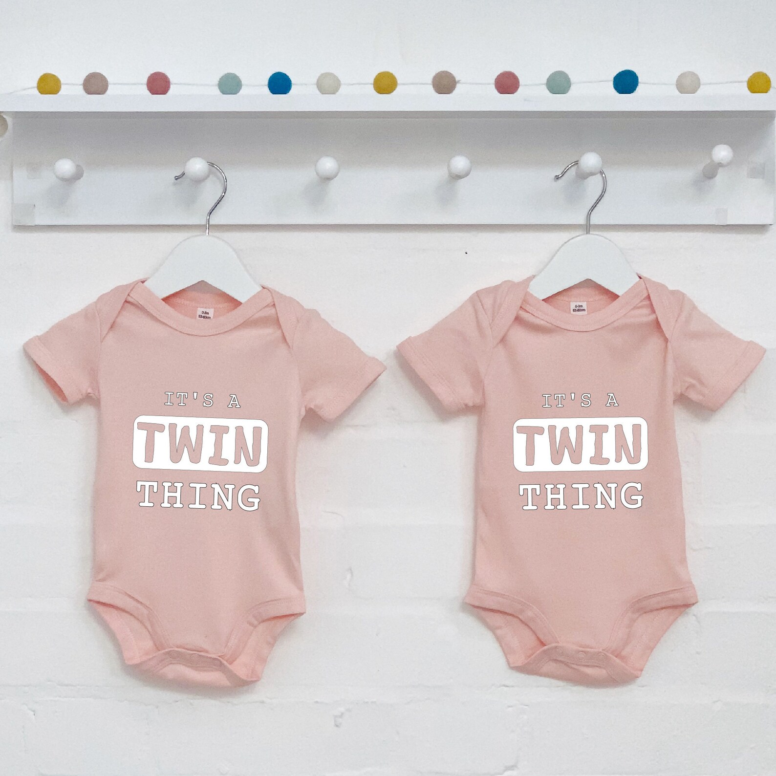 Its a Twin Thing, Matching Twin Babygrow Set. - Etsy