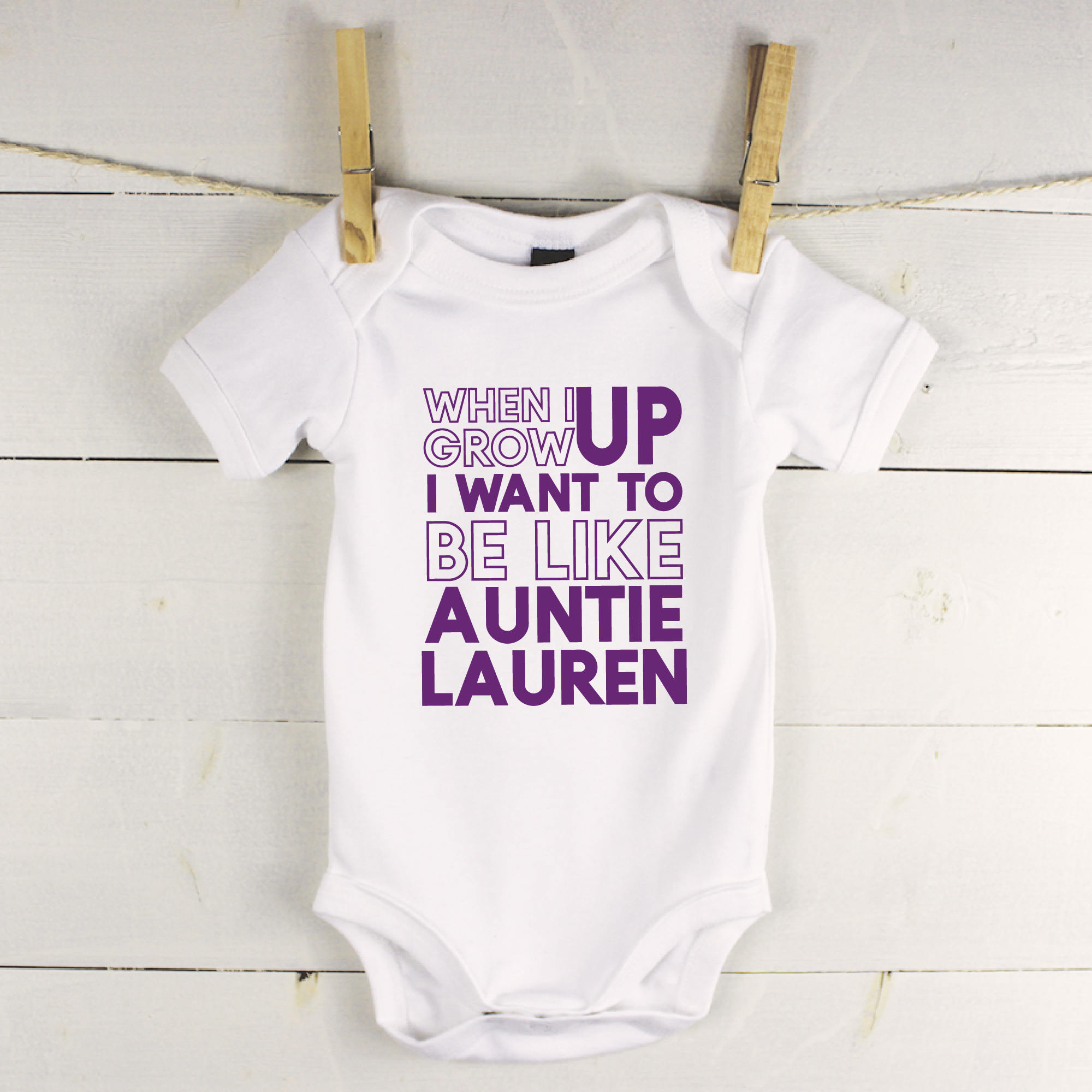 Favourite Uncle babygrow new neice new nephew | Etsy