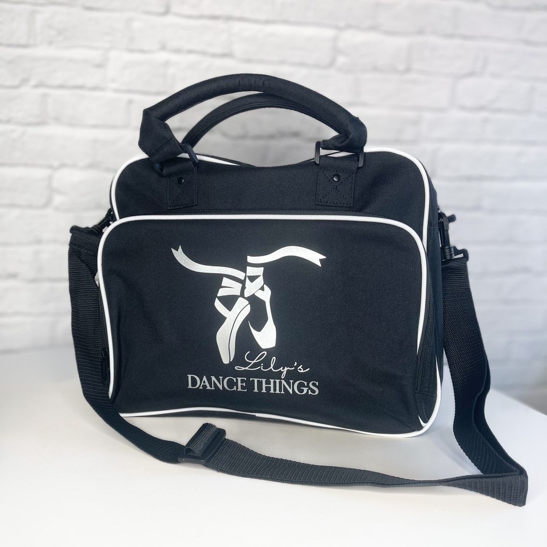 Ballerina Shoes Personalised Dance Kit Bag - Etsy