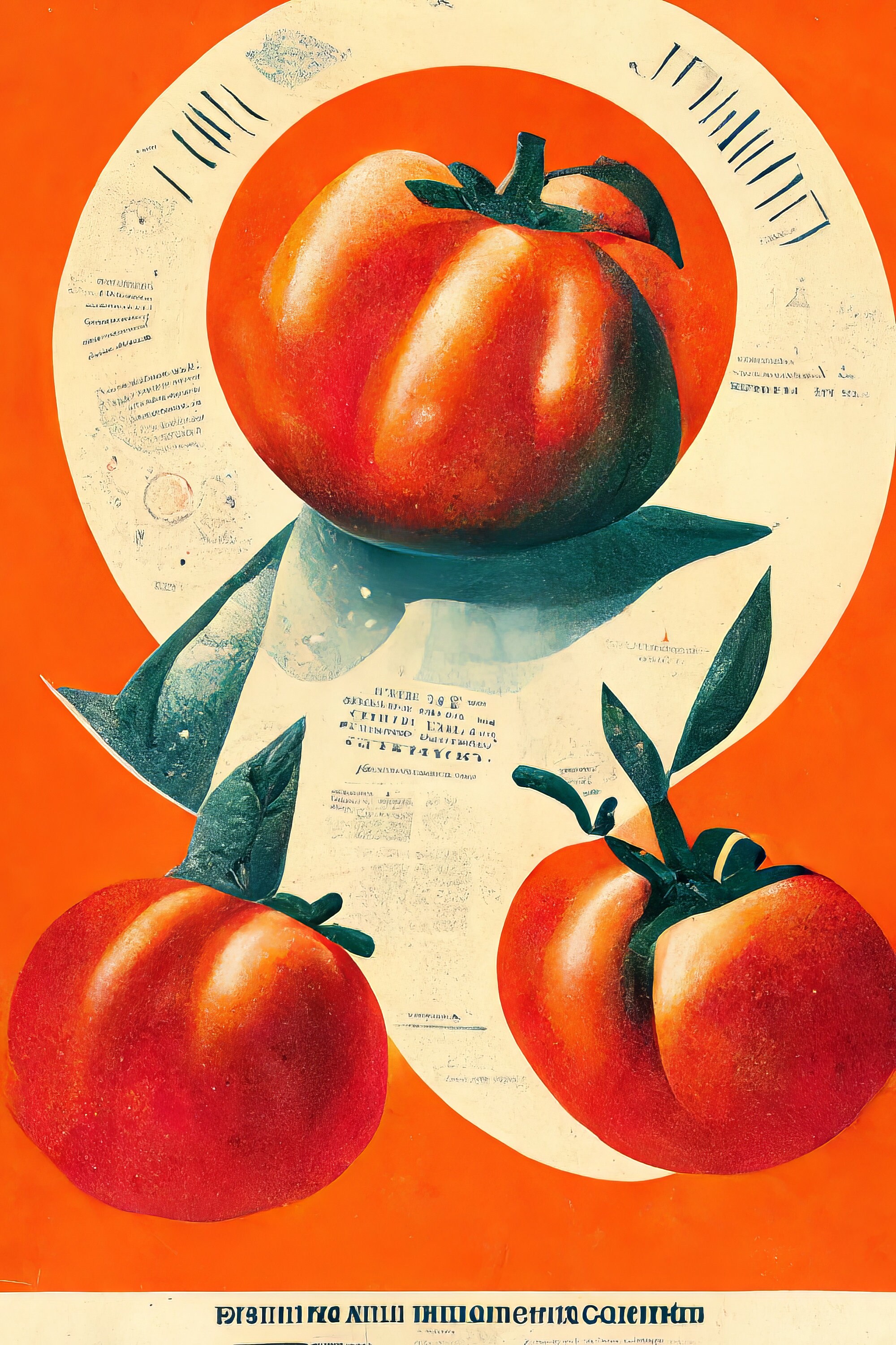 Tomato Propaganda Poster AI Designed - Soup Art, AI Art, Artificial ...