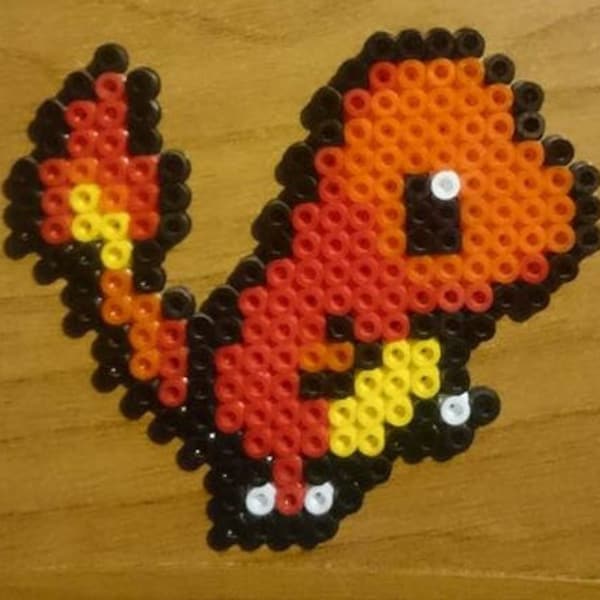 Charmander Pixel Art - Etsy