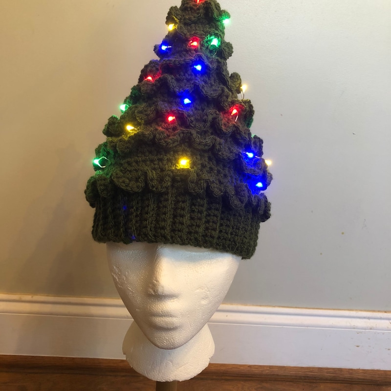 Christmas Tree Hat - Etsy