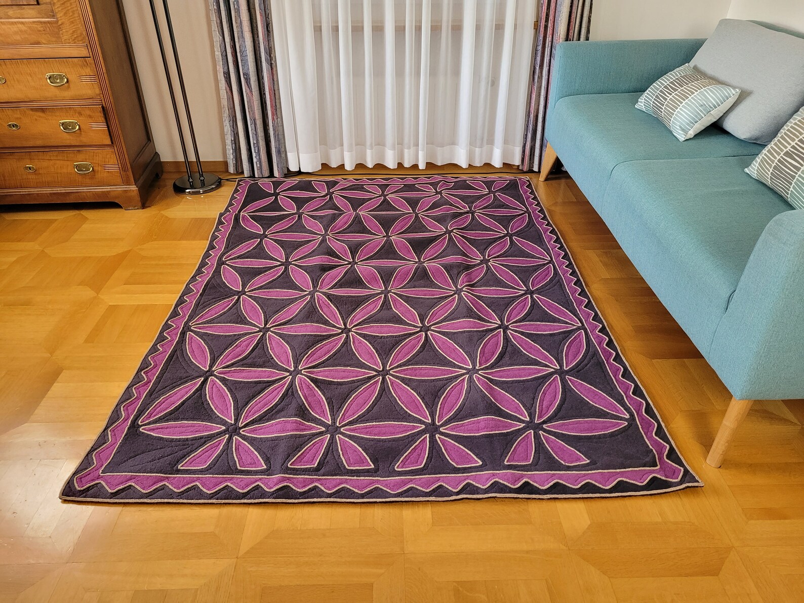 High Quality Shyrdak. Modern Designer Felt Carpet. Ecological, Handmade ...