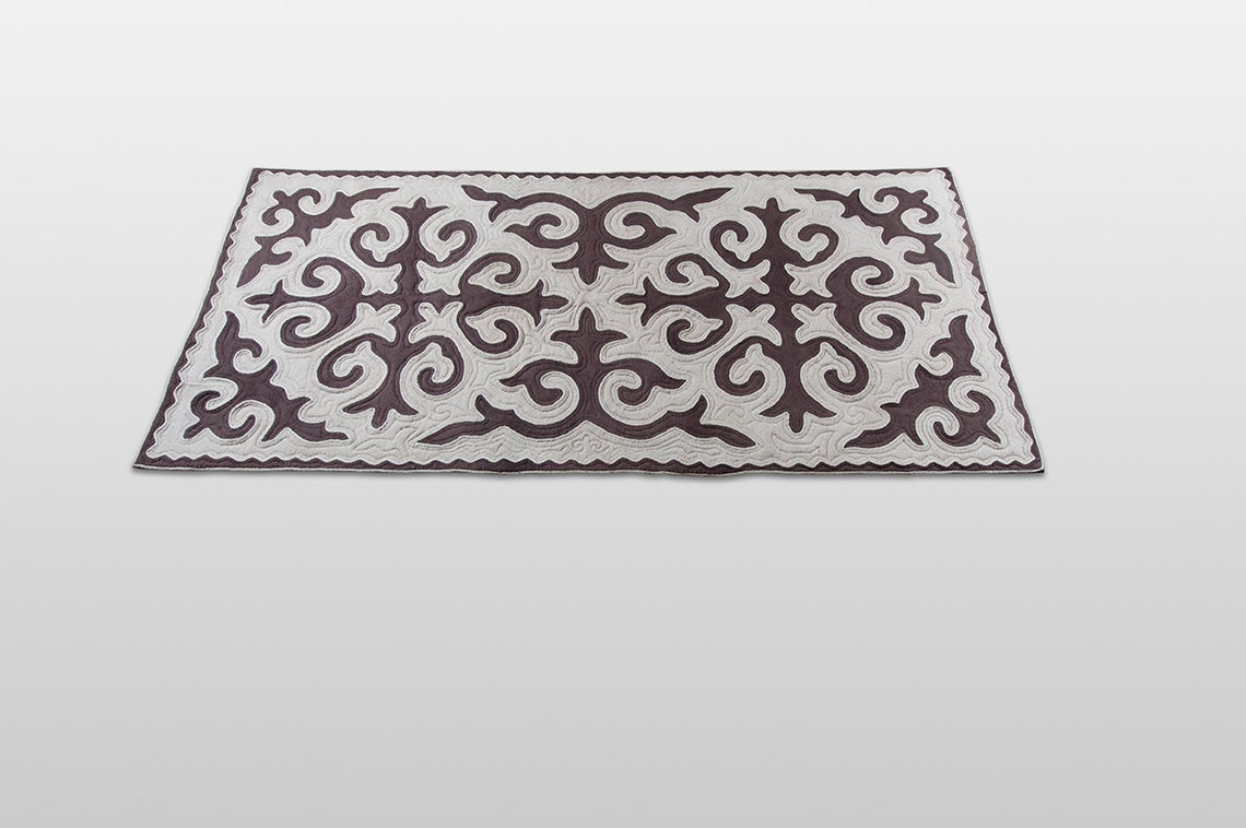 High Quality Handcrafted Shyrdak. Traditional Kyrgyz Felt Carpet 003 - Etsy