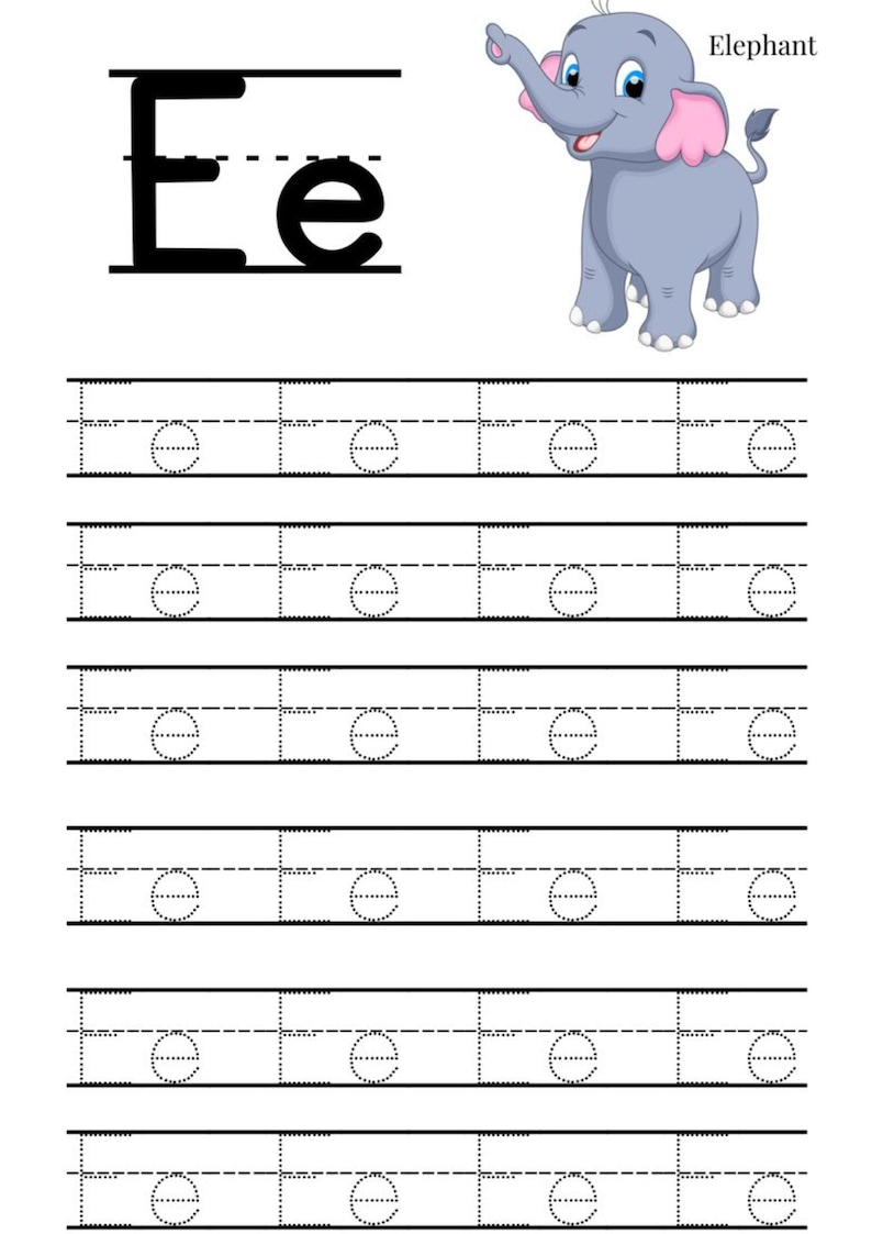 A Digital Coloring Book for Kids (alphabet Book) 27 Pages - Etsy