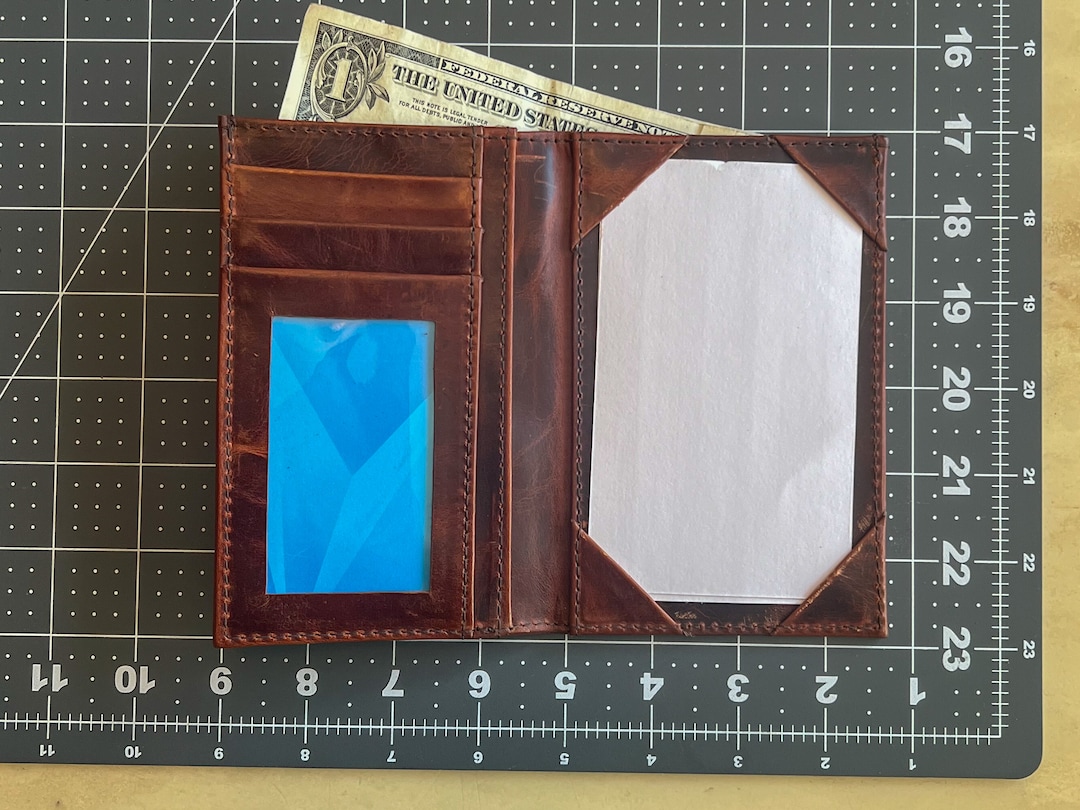 Index Card Holder Booklet Wallet Padfolio Jotter W/o Pen Holder Premium ...