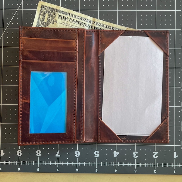 Notepad Wallet - Etsy