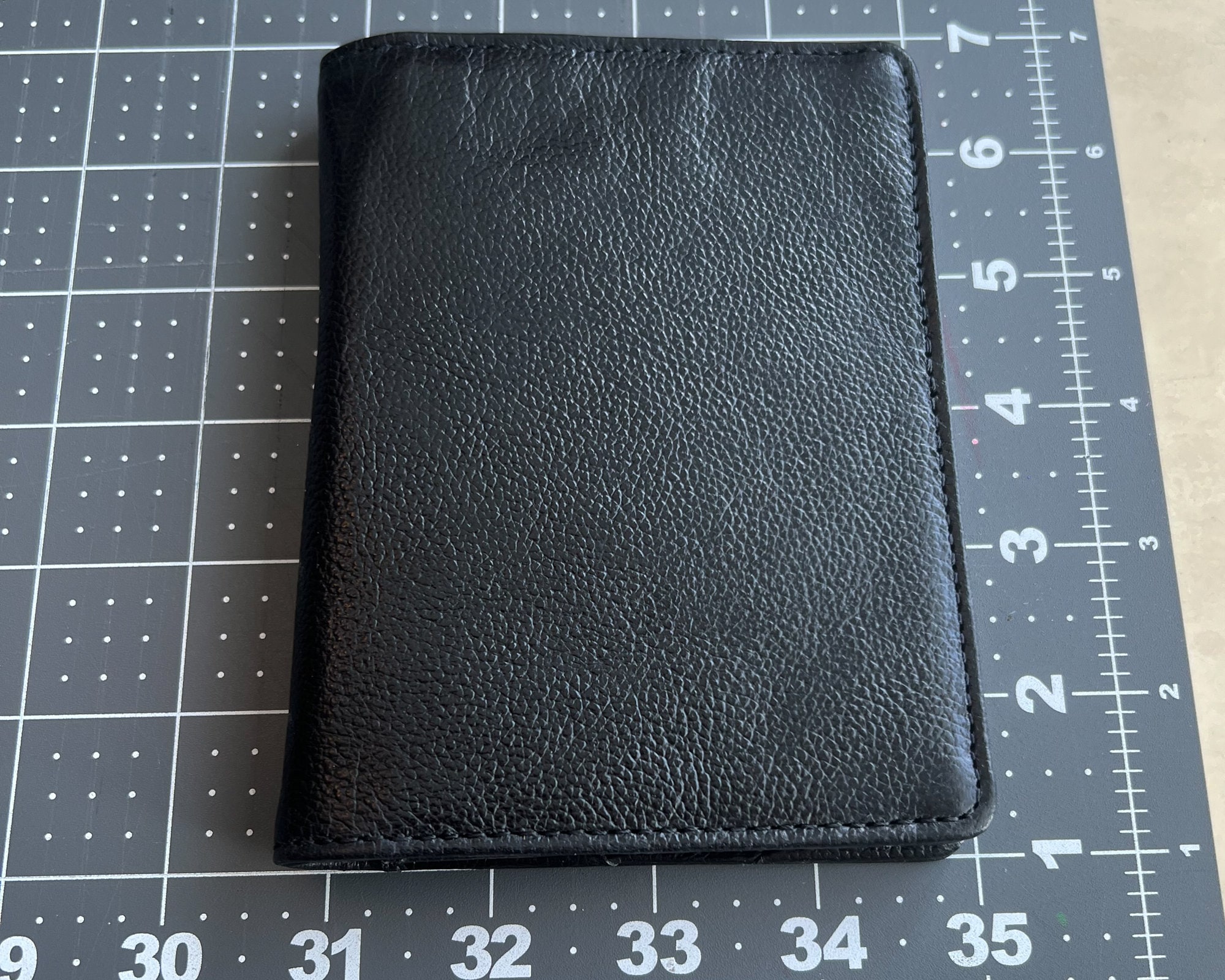 Leather Index Card Holder: Black 3x5 Notepad Padfolio - Etsy