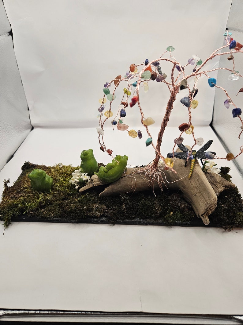 Tree of Life Diorama 3 Little Frogs - Etsy