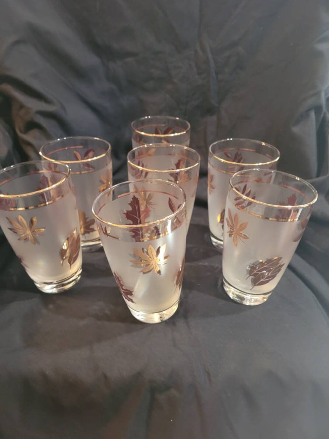 Set of 7 1960s Tumblers, Water Glasses, Vintage Glasses - Etsy