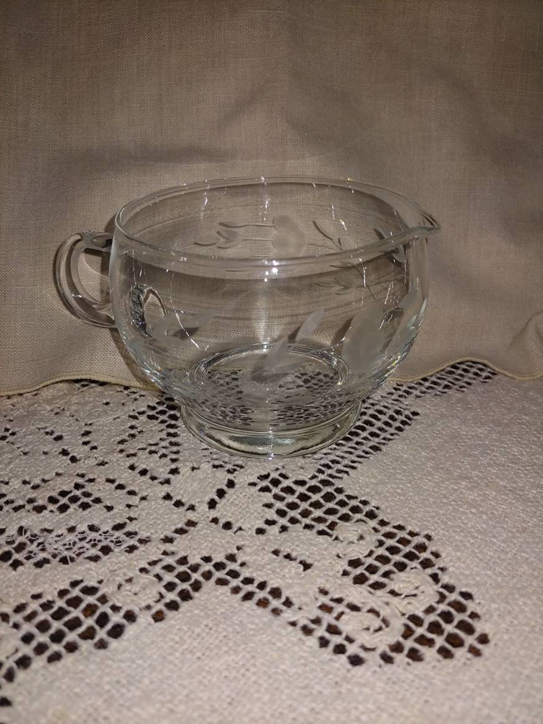 Vintage Princess House Heritage Pattern Creamer. - Etsy
