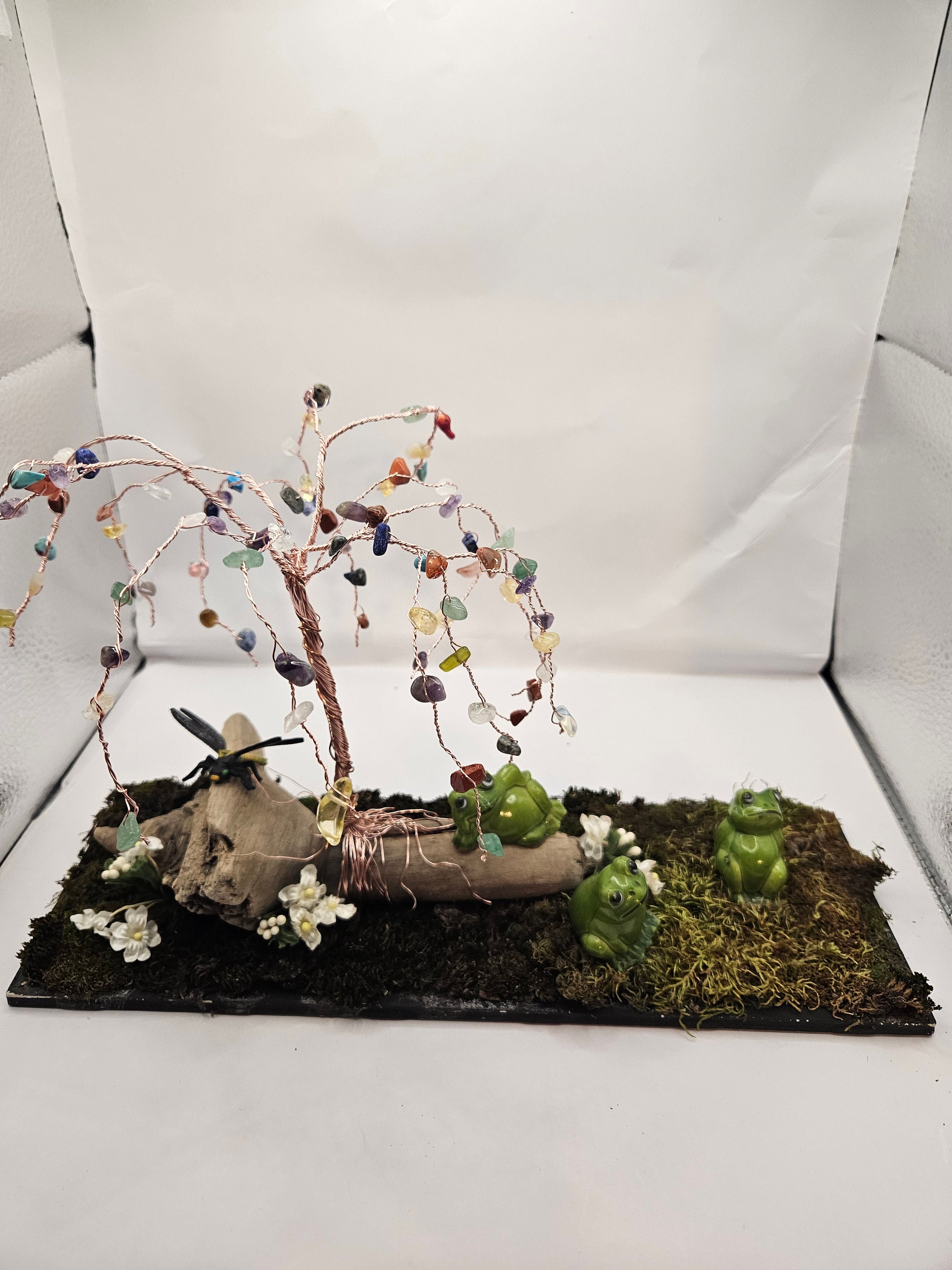 Tree of Life Diorama 3 Little Frogs - Etsy