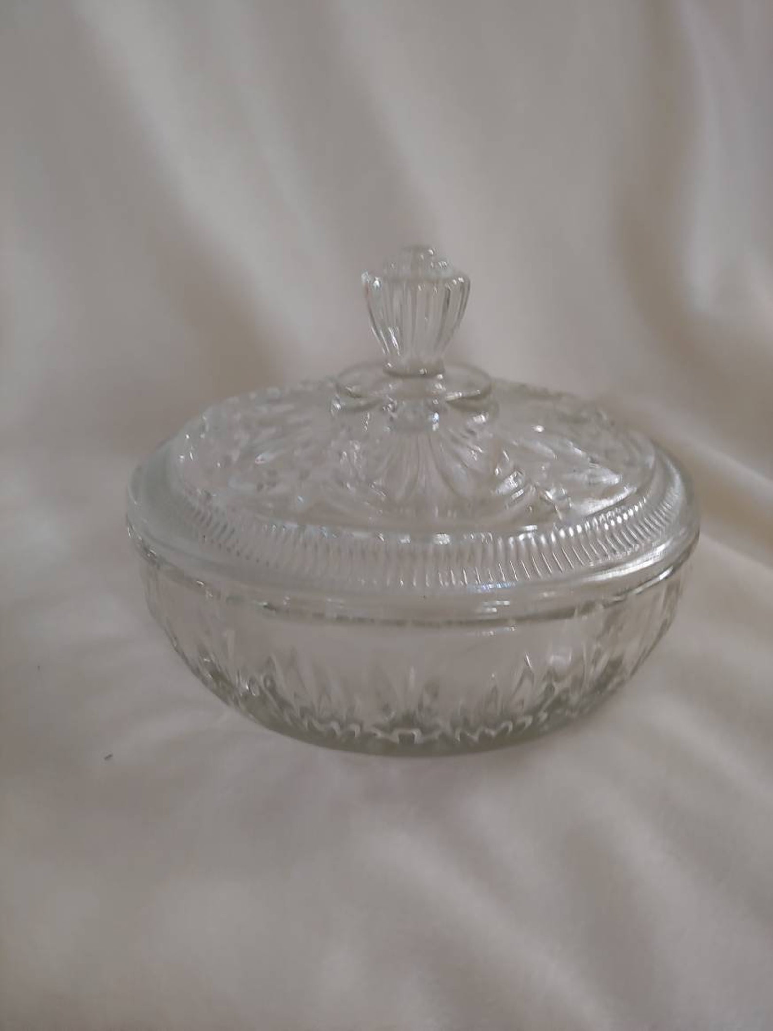 Vintage Avon Glass Covered Dish, Avon Glass Dish, - Etsy