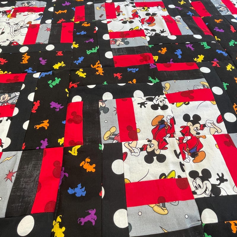 Mickey Quilt Pattern - Etsy