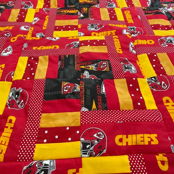 Kansas City Chiefs Quilt - Etsy