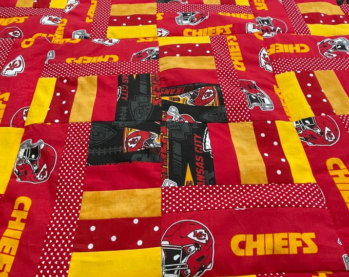 Kansas City Chiefs Quilt - Etsy