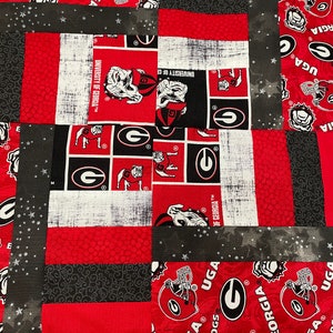 University of Georgia Bulldogs Quilt - Etsy