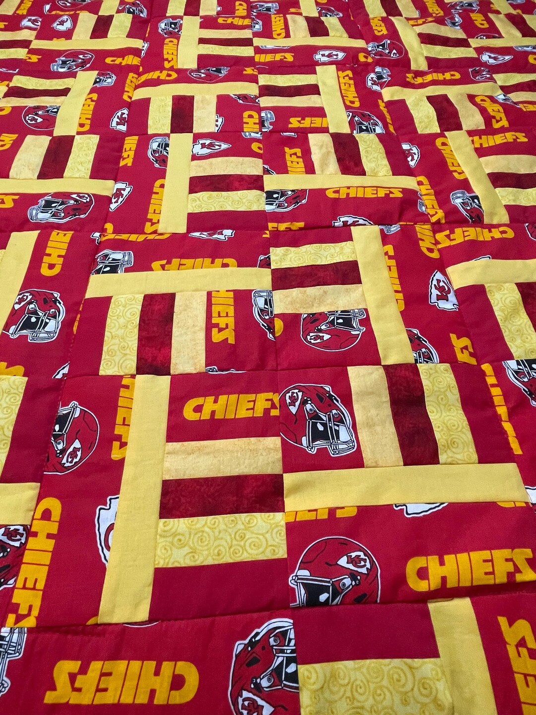Kansas City Chiefs Quilt - Etsy