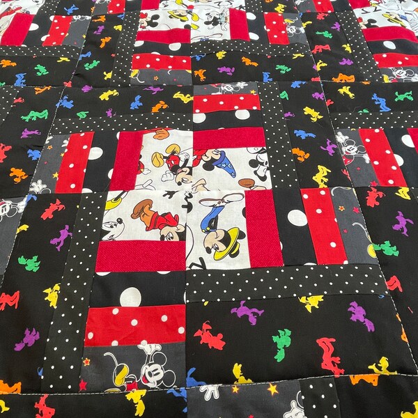 Mickey Quilt Pattern - Etsy