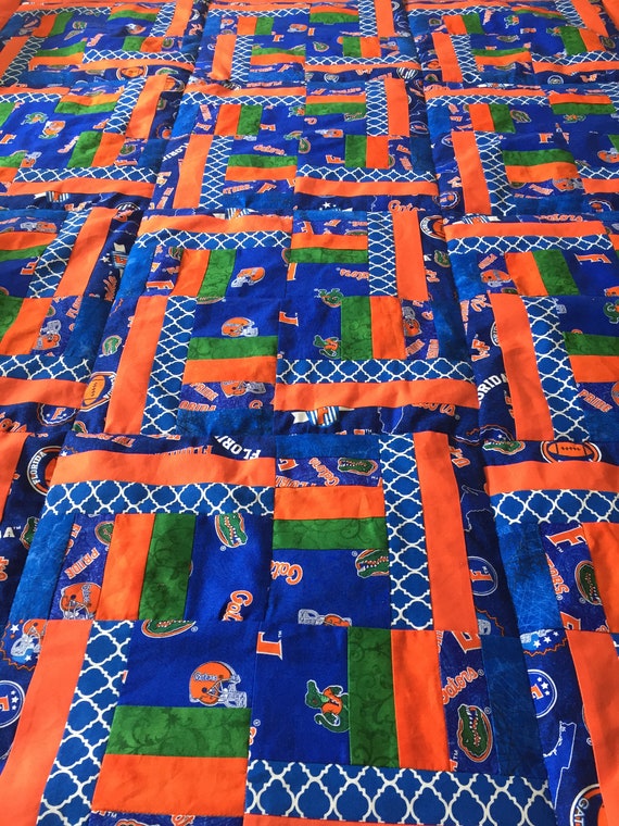 University of Florida Gators quilt | Etsy