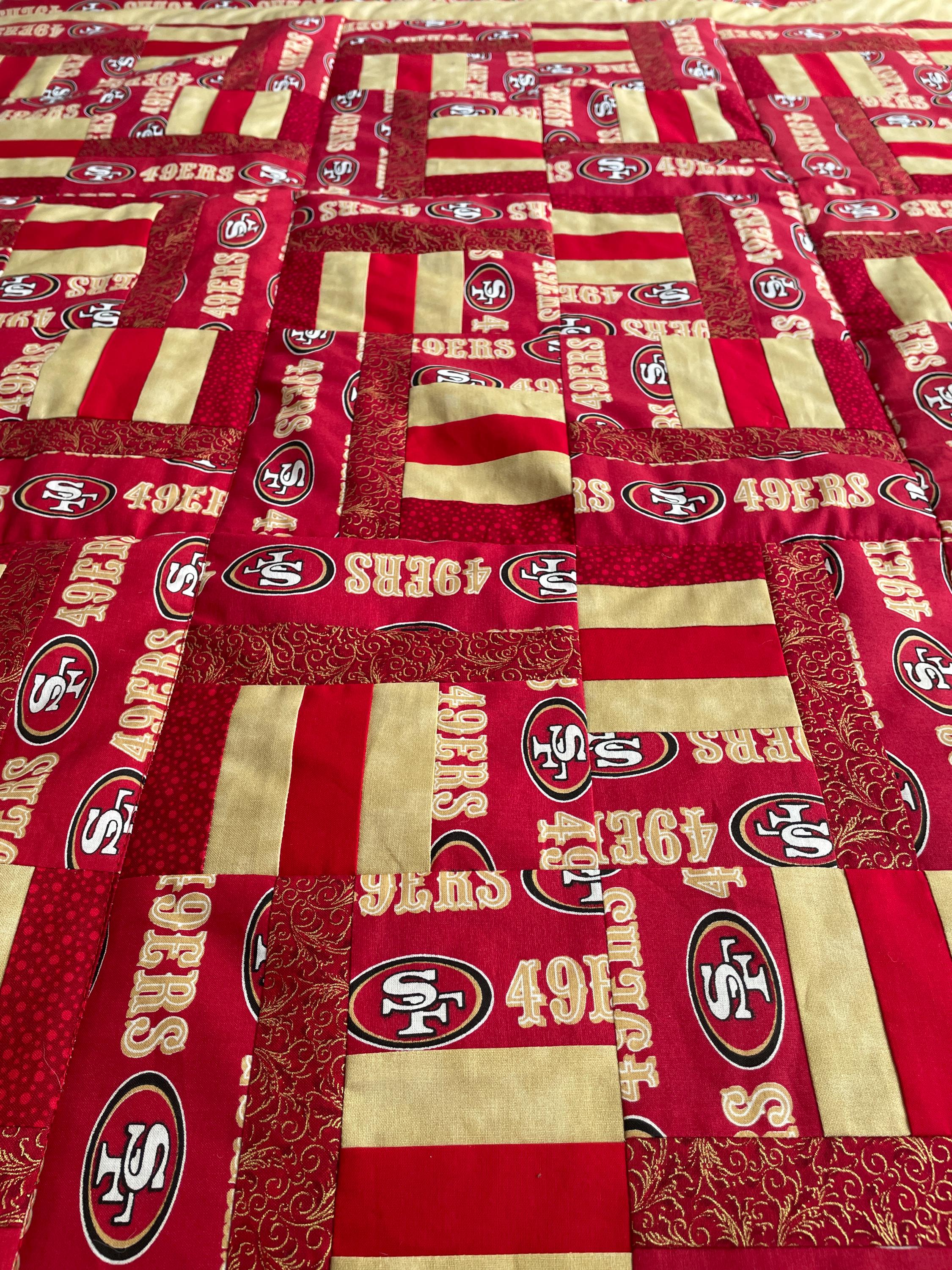 San Francisco 49ers Quilt - Etsy