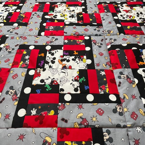 Mickey Quilt Pattern - Etsy