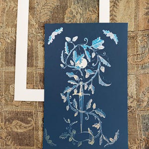 The Green Knight~ A5 Handmade English Arthurian Legend Folktale ...