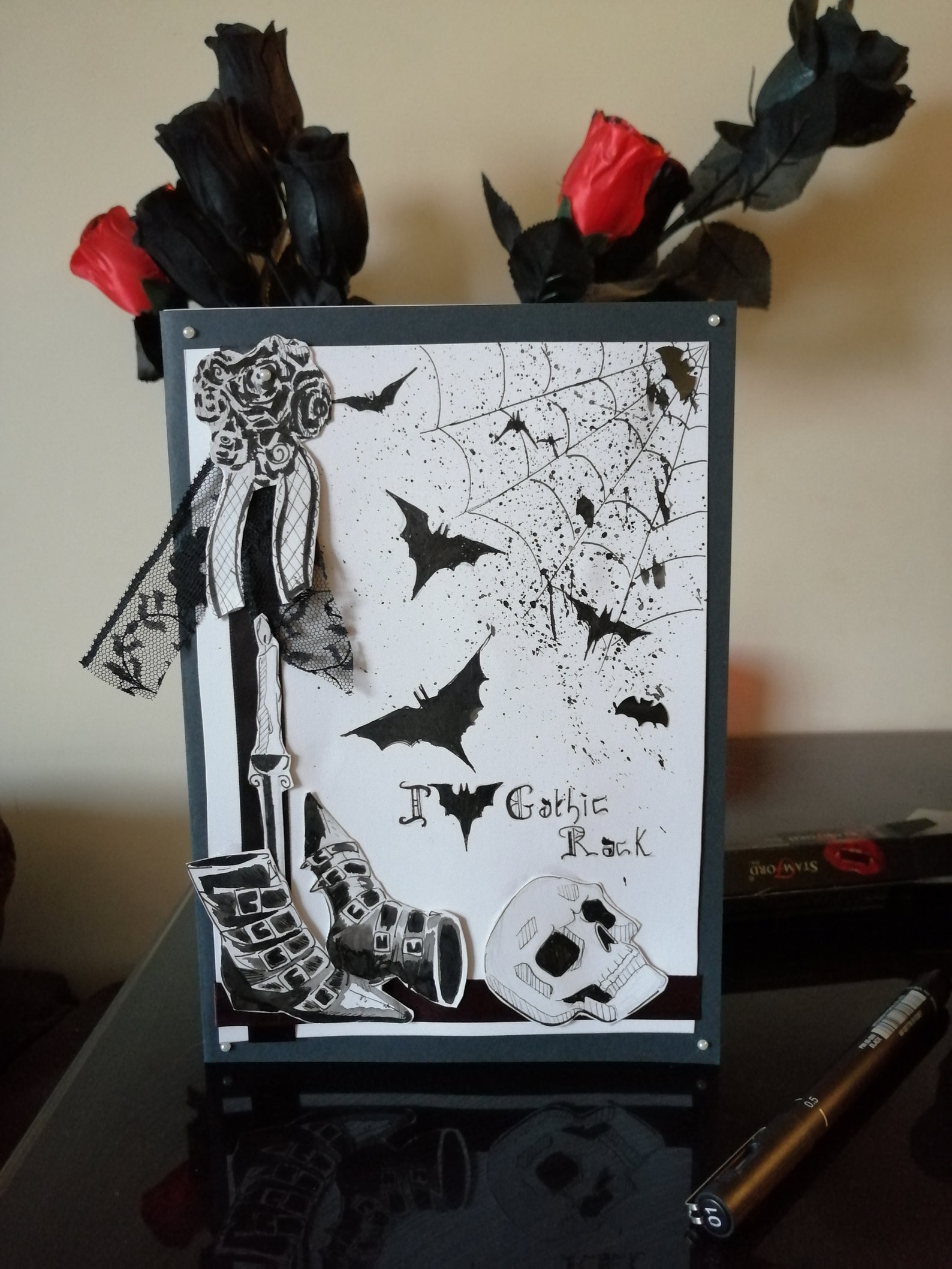 Trad Goth Post Punk Gothic Rock Inspired Handmade to Order | Etsy