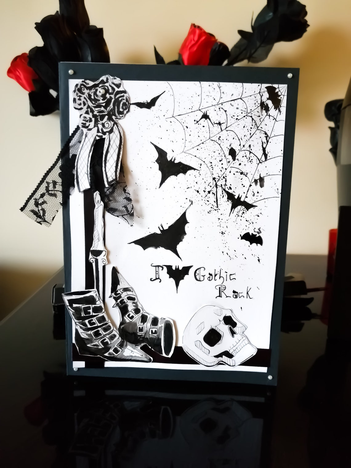 Trad Goth Post Punk Gothic Rock Inspired Handmade to Order | Etsy