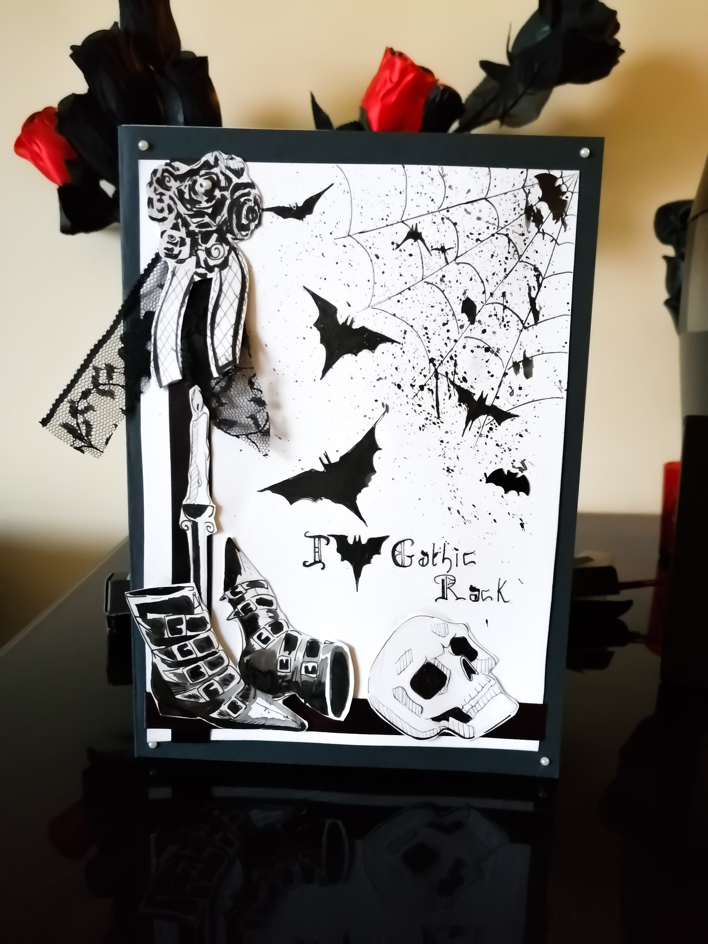 Trad Goth Post Punk Gothic Rock Inspired Handmade to Order Blank ...