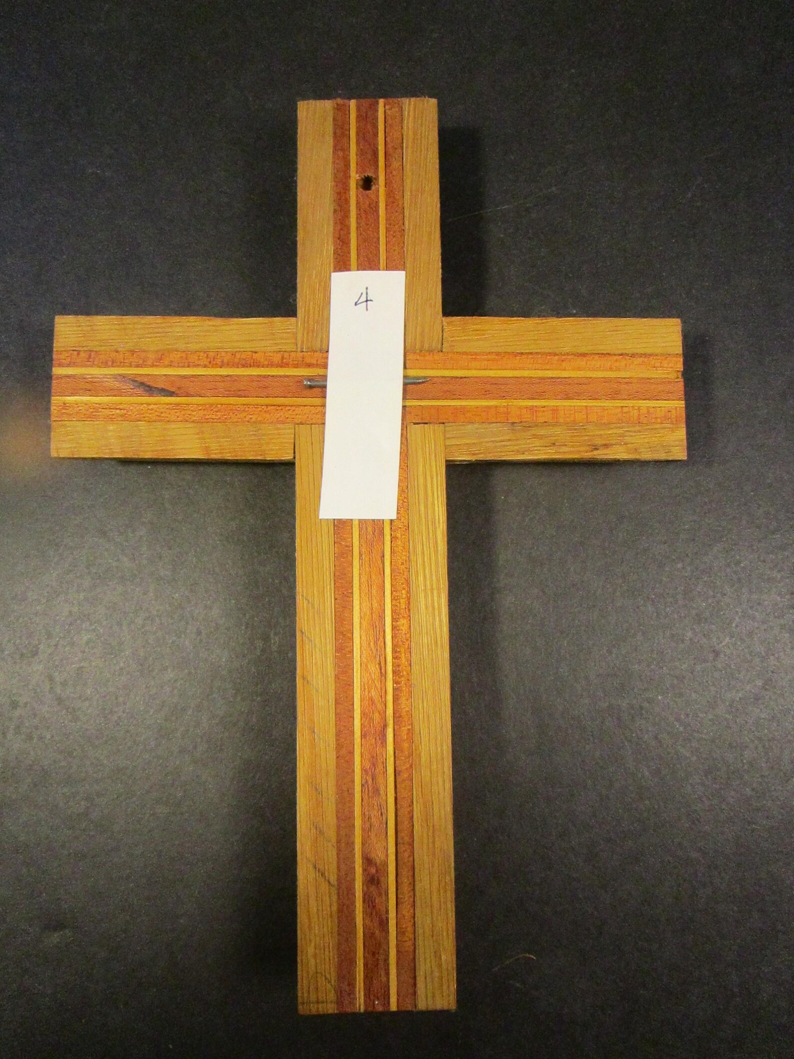 6"x9" Wood Cross, Handmade, Oak, Mahogany, Christian Wall Hanging,#4 - Etsy