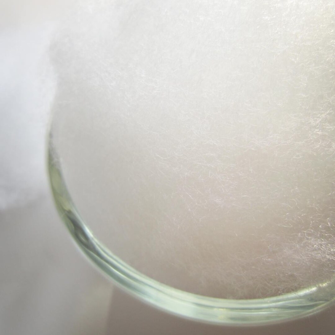 Polyester Fiber Fill - 100 G. - White Fiber Fill for Craft Doll, Pillow ...