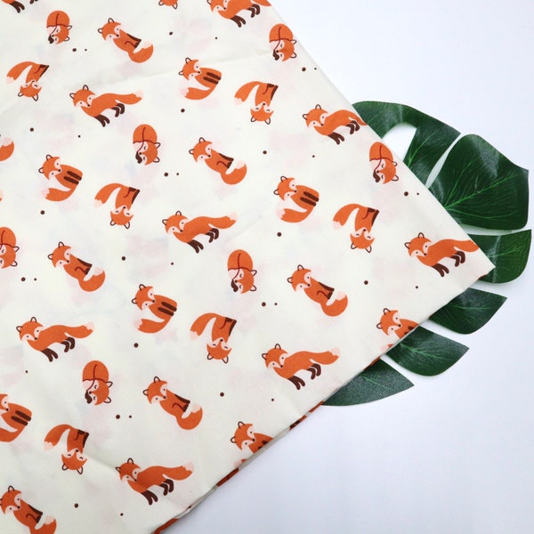 Fox Fabric - Etsy