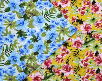 Aloha Fabric Aloha by Vannina Aloha Hawaii Tropical Summer Vacation ...