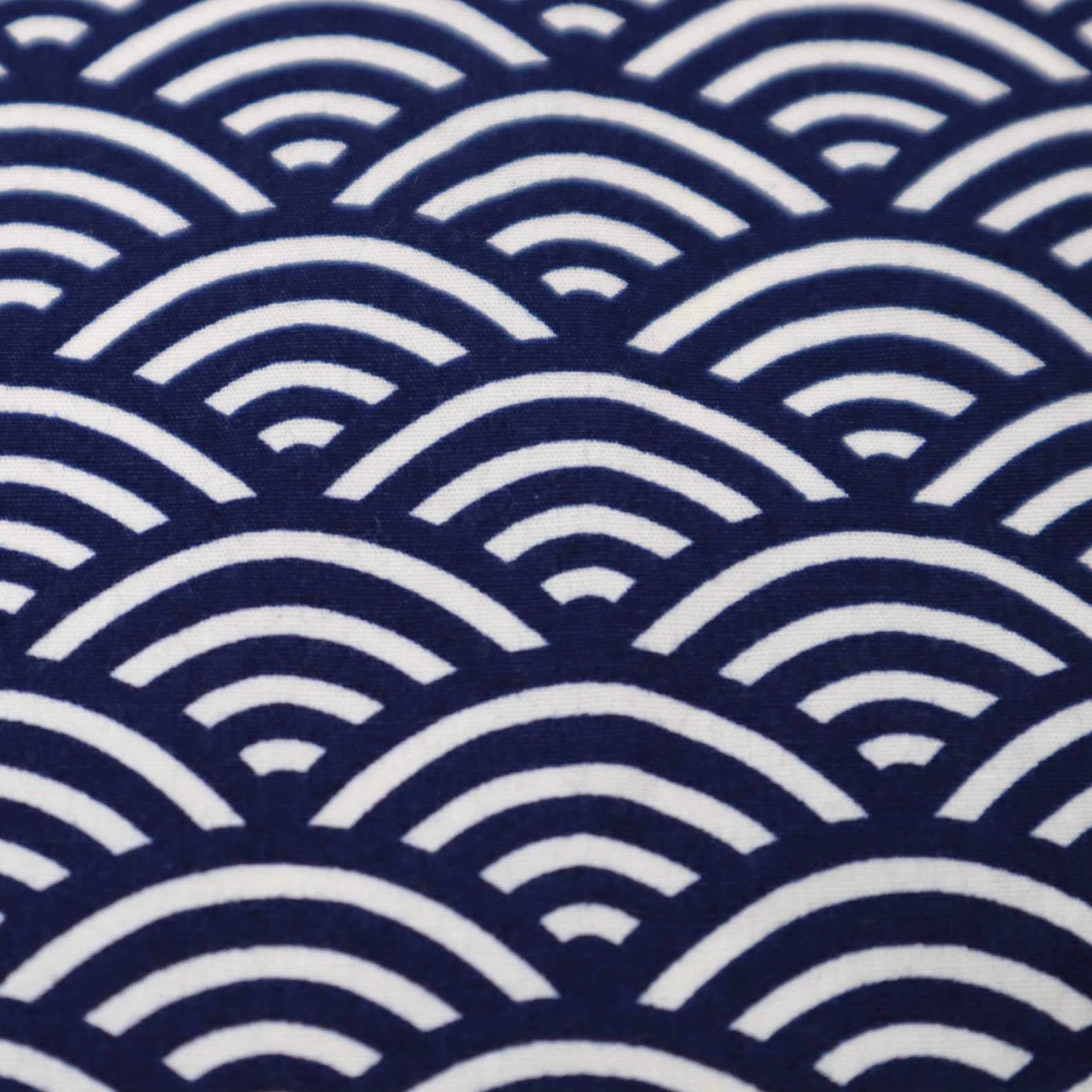 Japanese Wave Fabric Blue Japanese Traditional Wave Printed | Etsy