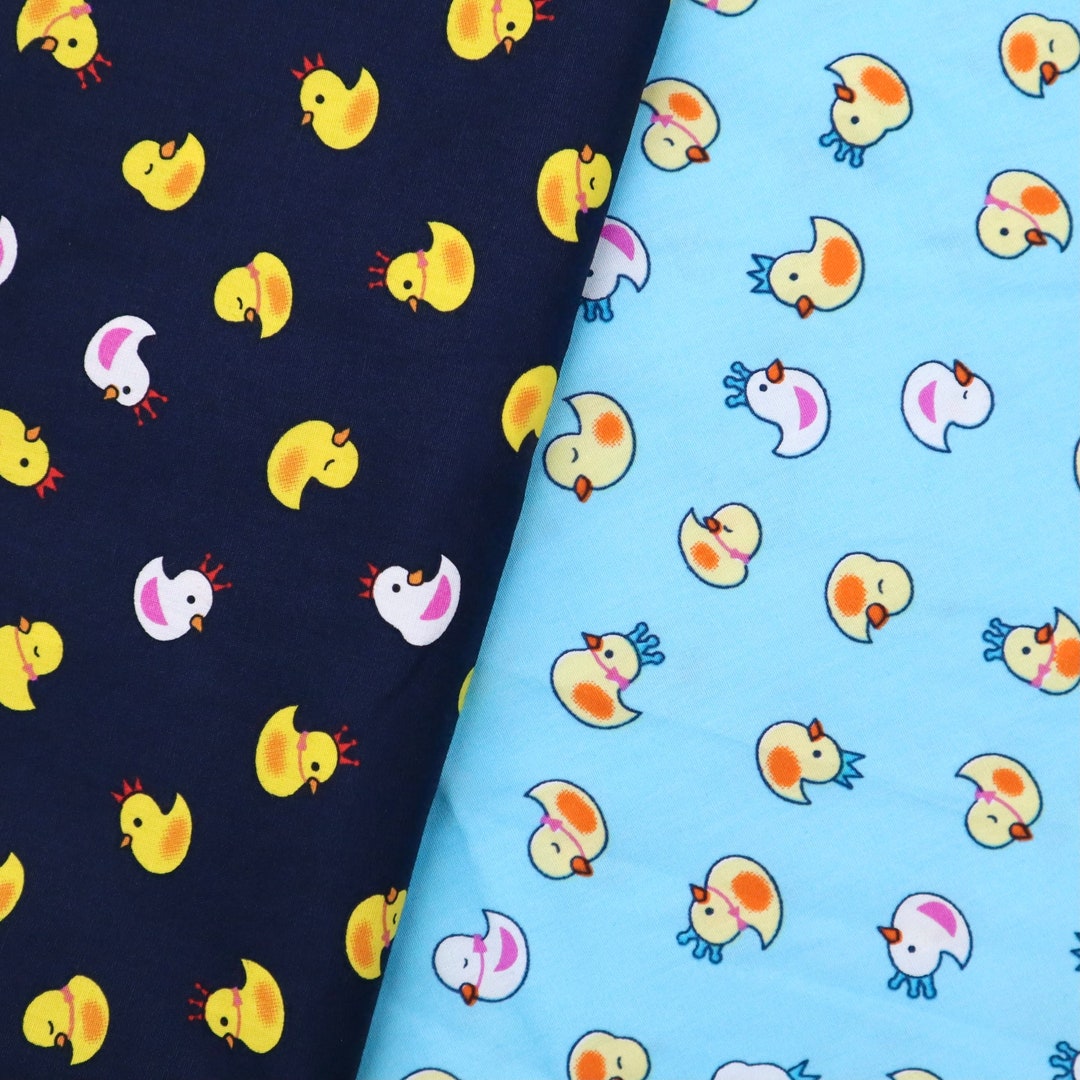 Duck Cotton Fabric - Baby Print, Quilting Fabric by Yard - Etsy